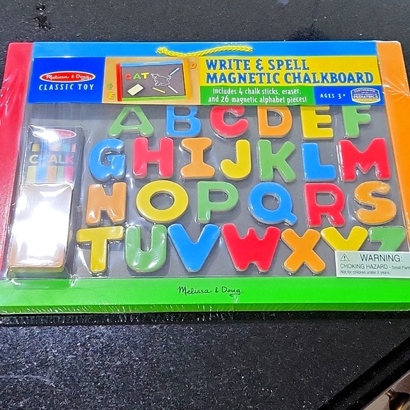 Melissa & Doug | Toys | Melissa And Doug Write And Spell Magnetic ...